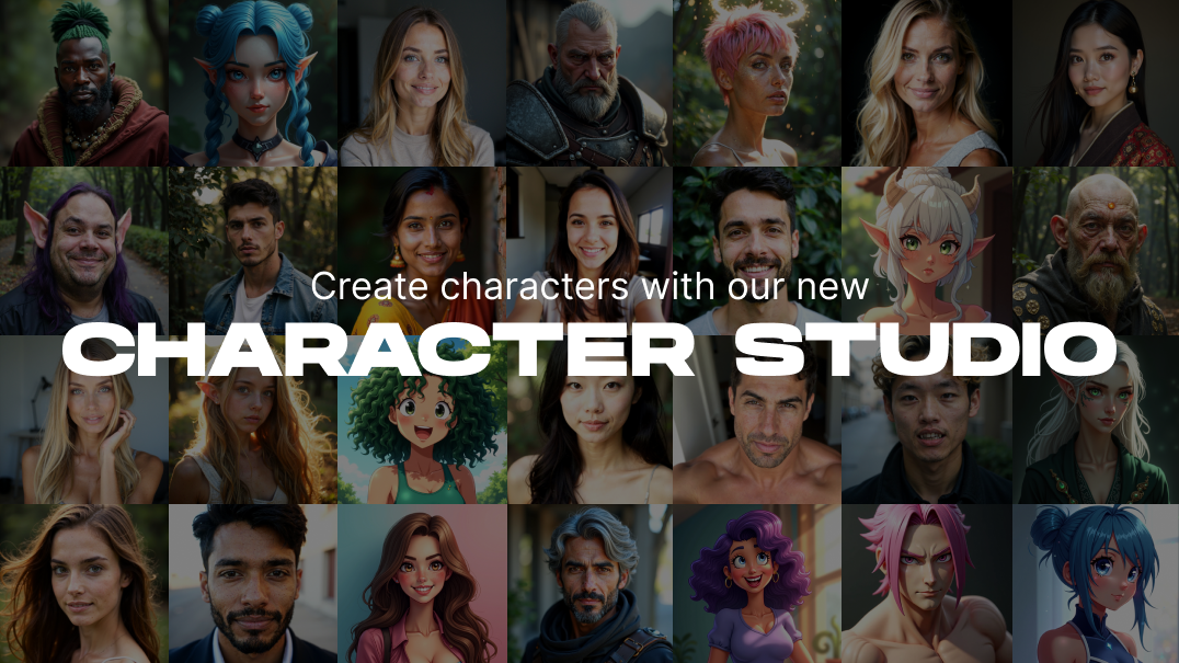 AI Character Studio and a new Training Mode | LetzAI Blog